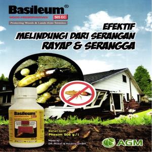 Jual Basileum 505Ec - Anti Rayap Pengawet Kayu - Basmi Rayap - 500 Ml ...