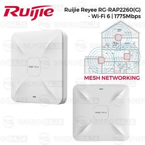 Jual CO Ruijie Reyee RG-RAP2260(G) / Wifi Mesh / Router - Wi-Fi 6 ...