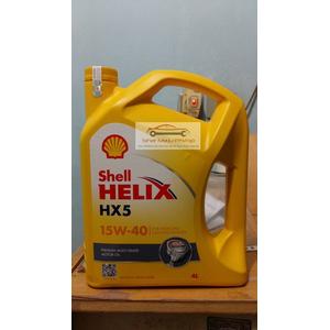 Jual Shell Helix HX5 15W-40 API SN 4 Liter - Pelumas Oli Mesin Mobil ...