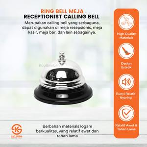 Jual Bell Ring , Bel Meja, Ring Bell Cafe, Desk Bell, Call Bell, Cafe ...
