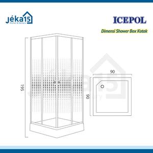 Jual TOP Shower Box//Partisi Kaca Kamar mandi//Kaca Shower Kamar Mandi ...