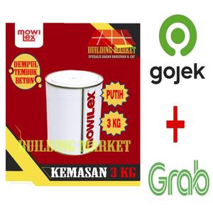Jual Dempul Tembok Mowilex Alcasmooth 3 Kg Wall Filler Plamur Plamir ...