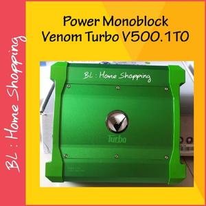 Jual Monoblock Venom Turbo V500.1TO V 500.1 TO Power Amplifier Baru ...