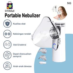 Jual SYH Mall Nebulizer Portable Mesh Alat Uap Bantu Pernafasan Asma ...