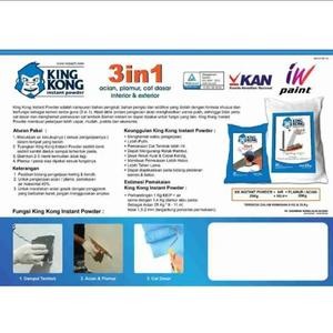 Jual Kingkong Instan Powder Plamir Acian Lem Hebel 25 Kg Terbaru ...