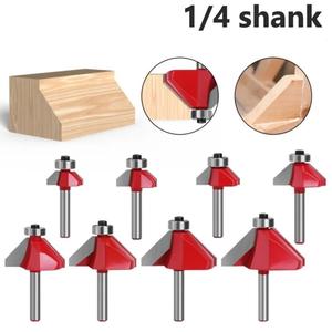 Jual 1zy Mata Profil Router ujung kayu Chamfer 45" Derajat Edging HPL ...