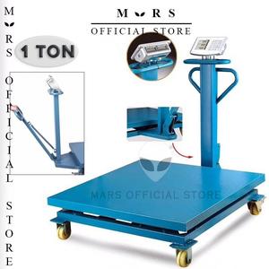 Jual F.W 1000 Timbangan Sapi Lantai Digital 1 Ton / 500 Gram Sapi ...