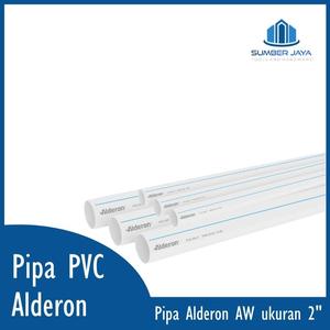 Jual Pipa PVC Alderon AW 2 inch - 1/2 Meter - Kota Bekasi - Xbangunan ...