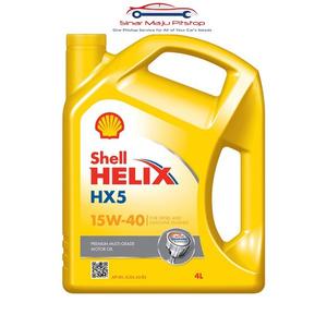 Jual Oli Shell Galon Kuning - Pelumas Mobil Original - SHELL HELIX HX5 ...