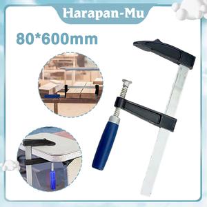 Jual Papan Kayu Heavy Duty Woodworking 80*600mm F Clamp Wooden Handle ...