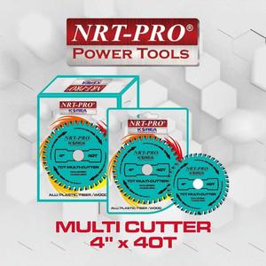 Jual NRT-PRO MULTI CUTTER MATA PISAU GERINDA POTONG 4" X 40T - Kota ...