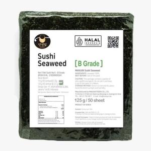 Jual Manjun Yaki Sushi Nori Grade B - Seaweed Rumput Laut 50 Lembar ...