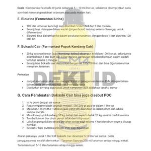 Jual EM4 Pertanian 1 L Kuning Bio Aktivator Fermentasi Pupuk Bahan ...