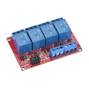 Jual Good| 4 Channel Relay Optocoupler Module 5V Red Board Version ...
