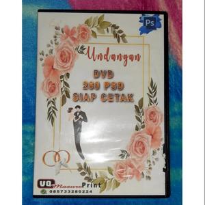 Jual TEMPLATE UNDANGAN PERNIKAHAN DVD FORMAT PSD 260 UNDANGAN ...