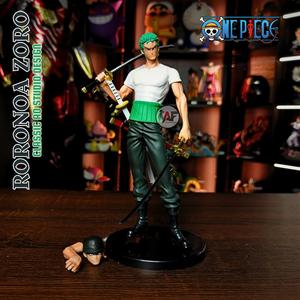 Jual Statue One Piece Roronoa Zoro Standing Santoryu Design Recast ...