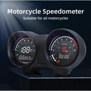 Jual Speedometer Spido Digital Universal Double Gato Model vixion old ...