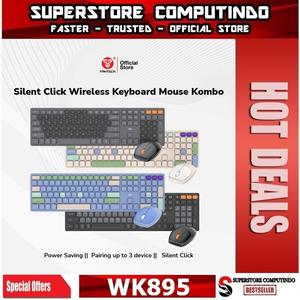 Jual FANTECH Combo 2in1 Keyboard Mouse Wireless Fantech GO POP Series ...