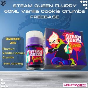 Jual Produk Viral Steam Queen Flurry 60Ml Vanilla Cookie Crumbs ...