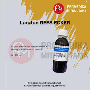 Jual LARUTAN REES ECKER 100ml | Pengencer Untuk Hitung Trombosit 100 ml ...