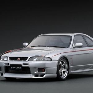 Jual 1/18 Ignition Ig Model Nissan Skyline R33 Gtr Vspec Silver ...