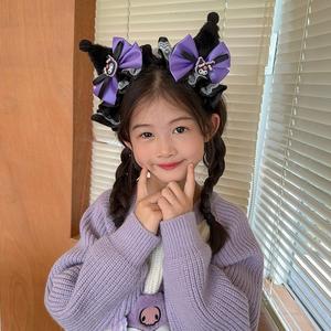Jual Ready Bando Kuromi Cosplay/Bando Sanrio Kuromi Premium - Hitam ...