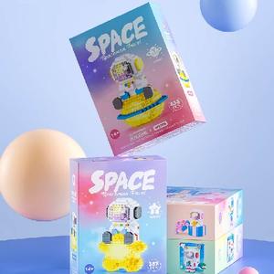 Jual BLOCK CITY (Bisa bersinar) Nano Block Glowing Astronaut Spaceman ...