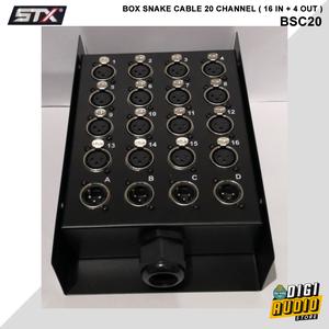 Jual Box Snake Cable 20 Channel XLR - Audio Stage Bok 16 Input - 4 ...