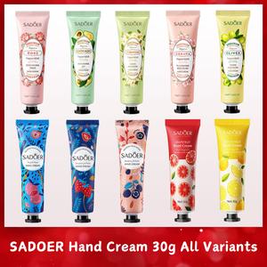 Jual SADOER HAND CREAM 30G ALL VARIANTS / KRIM MELEMBABKAN MELEMBUTKAN MENGHALUSKAN TANGAN ...