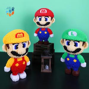 Jual Nano Blocks Super Mario Bros Medium 3D Model, Mainan Blok Susun ...