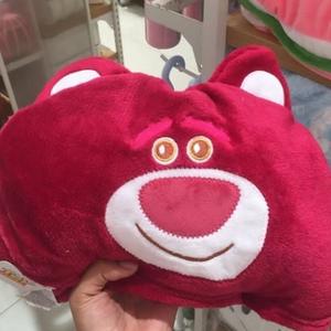 Jual Miniso Toy Story Collection Blanket with Hat Selimut - Merah Muda ...