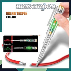 Jual Tespen DUAL LED Obeng Tester LIstrik With Indicator Tes pen Sensor ...