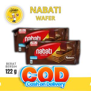 Jual NABATI WAFER / WAFER NABATI / CEMILAN WAFER - COKLAT 122GR - Kota ...