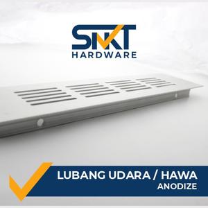 Jual 26DW Lubang Hawa Alumunium / Air Vent Grille / Sirkulasi Udara 8cm ...