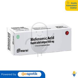 Jual MEFENAMIC ACID MERSIFARMA 500 MG BOX 100 KAPLET - Jakarta Timur ...