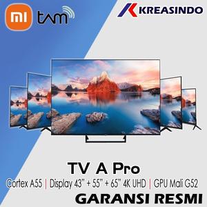 Jual Xiaomi GTV TV A Pro 43 55 65 Inch 43" 55" 65" SmartTV Android 4K ...