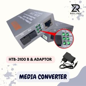 Jual NETLINK HTB 3100 AB 10/100MBPS MEDIA CONVERTER FIBER OPTIC A ...
