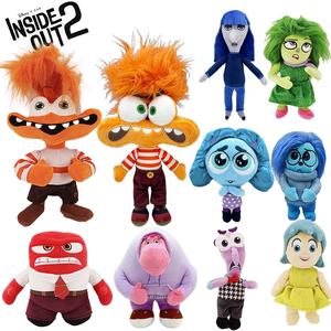 Jual New Inside Out 2 Plush Anxiety Doll Cute Joy Fear Anger Disgust ...