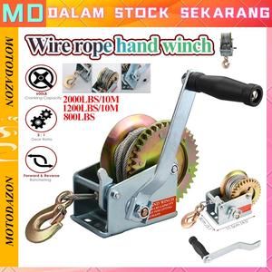 Jual 【Stok Tersedia】katrol Mini Katrol Hand Winch 2000/1200/800 LBS ...