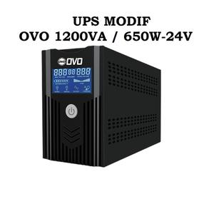 Jual NEW UPS MODIFIKASI MODIF OVO 1200VA LCD 2 AKI ( 24V ) Best - Kota Surabaya - INDOTARA ...