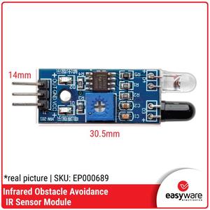 Jual T05. IR INFRARED OBSTACLE AVOIDANCE SENSOR MODULE IR PROXIMITY ...