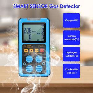 Jual Portable SMART SENSOR 4 in 1 Gas Monitor Rechargeable Gas Detector ...
