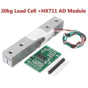 Jual T05. Sensor berat Loadcell 20kg 20 KG Load Cell Weigh Uno r3 nano ...