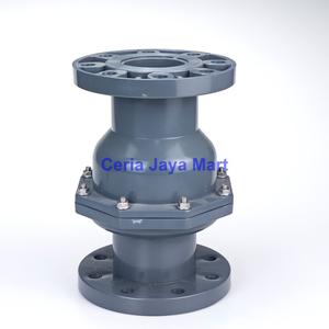Jual Swing Check Valve 3" Flange PVC JIS / Flange Flap Swing Check ...