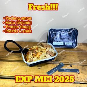 Jual Ransum Nasi Naraga Jatah TNI Ecer 1 Nasi exp 31 MEI 2025 - Ulam ...