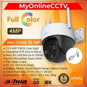 Jual Imou Cruiser SE SE+ 4MP Wireless Full Color Night IP Camera CCTV ...