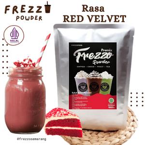 Jual 1 KG FREZZO POWDER RASA RED VELVET BUBUK MINUMAN RASA RED VELVED ...