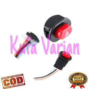Jual Switch On Off Push Button Tombol Saklar Lampu Led Sen Hazard Motor ...