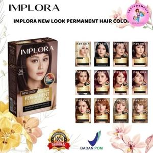 Jual IMPLORA NEW LOOK PERMANENT HAIR COLOR - IMPLORA CAT RAMBUT SEMIR ...