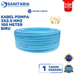 Jual Kabel Pompa NYMHY 3x2.5 mm2 100 Meter Biru - Wilson Cables, cocok ...